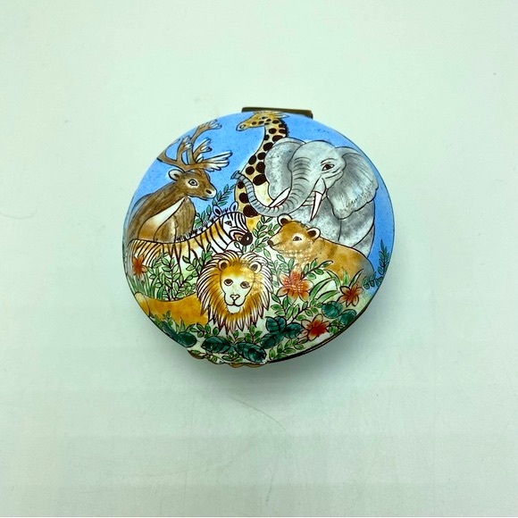 Chinemel | Accents | Chinemel By B Yee Noahs Ark Hand Painted Enameled ...